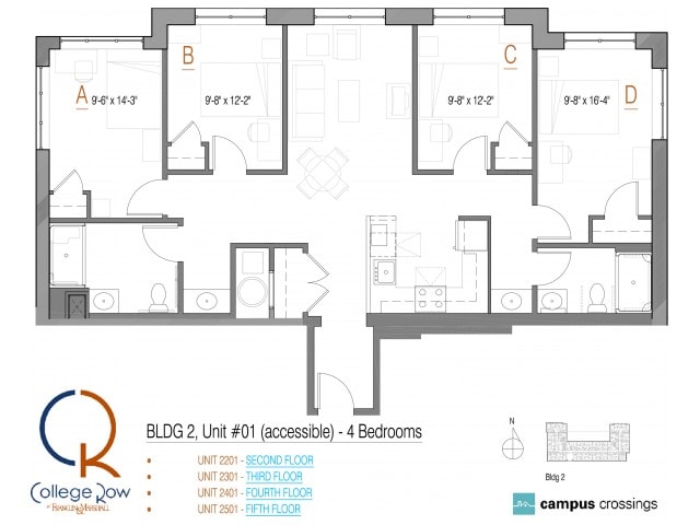 Campus Crossings at College Row - 701 Harrisburg Ave Lancaster PA 17603 ...
