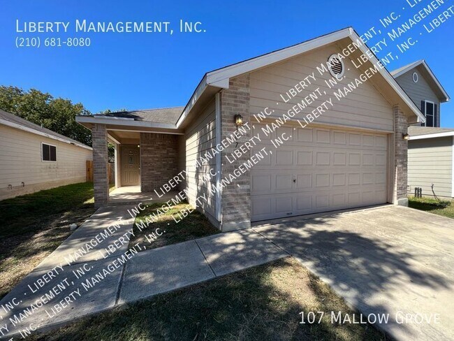 Nice one-story home in Rustic Oaks - 107 Mallow Grove San Antonio TX ...