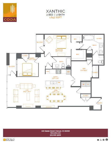 Coda - 100 Steele St Denver CO 80206 | Apartment Finder