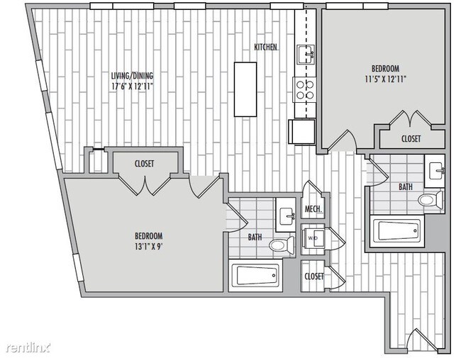 2 br, 2 bath - HUB 25 Apartments - 25 35 Morrissey Blvd Boston MA 02125 ...