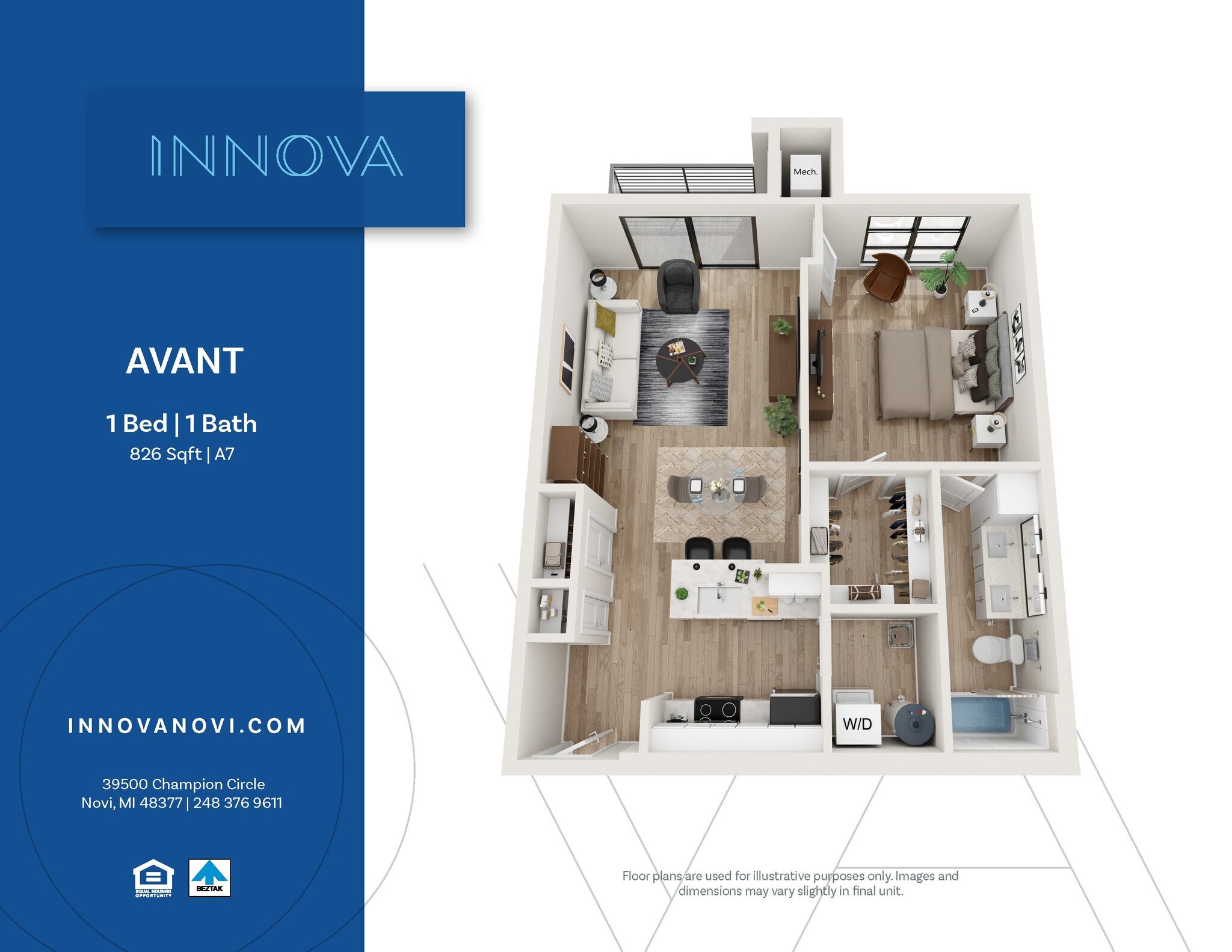 Innova - 39500 Champion Cir Novi MI 48377 | Apartment Finder