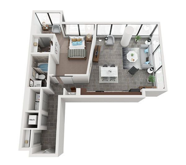 AT580 Apartments - 580 Walnut Cincinnati OH 45202 | Apartment Finder